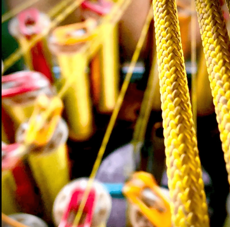 Les drisses et écoutes - Ocean Skills