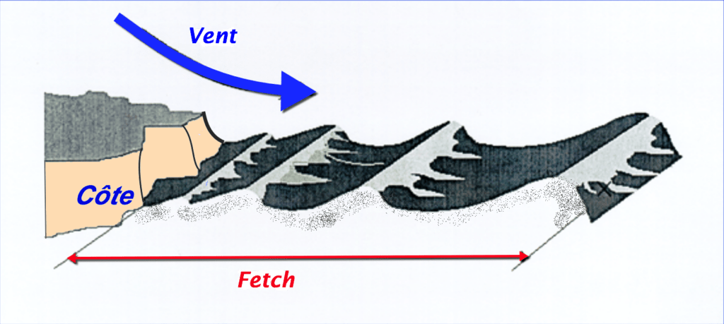 Comprendre les vagues : la mer du vent